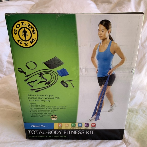 Gold’s Gym | Other | Golds Gym Total Body Fitness Kit | Poshmark